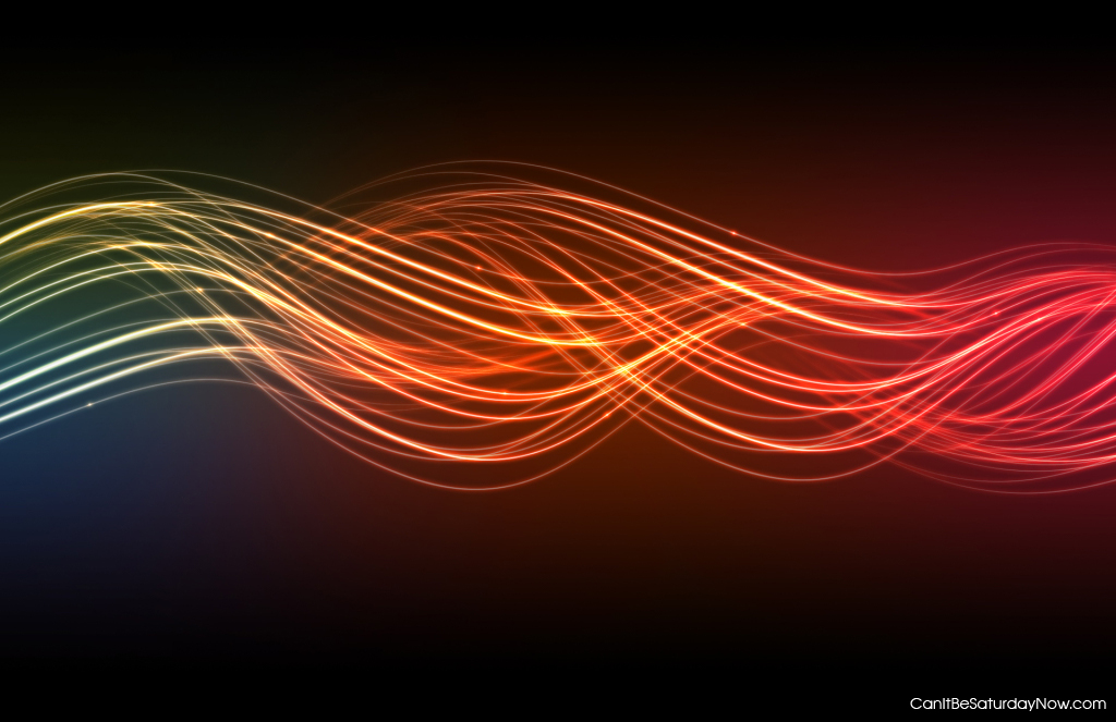 Can It Be Saturday Now Light Wave