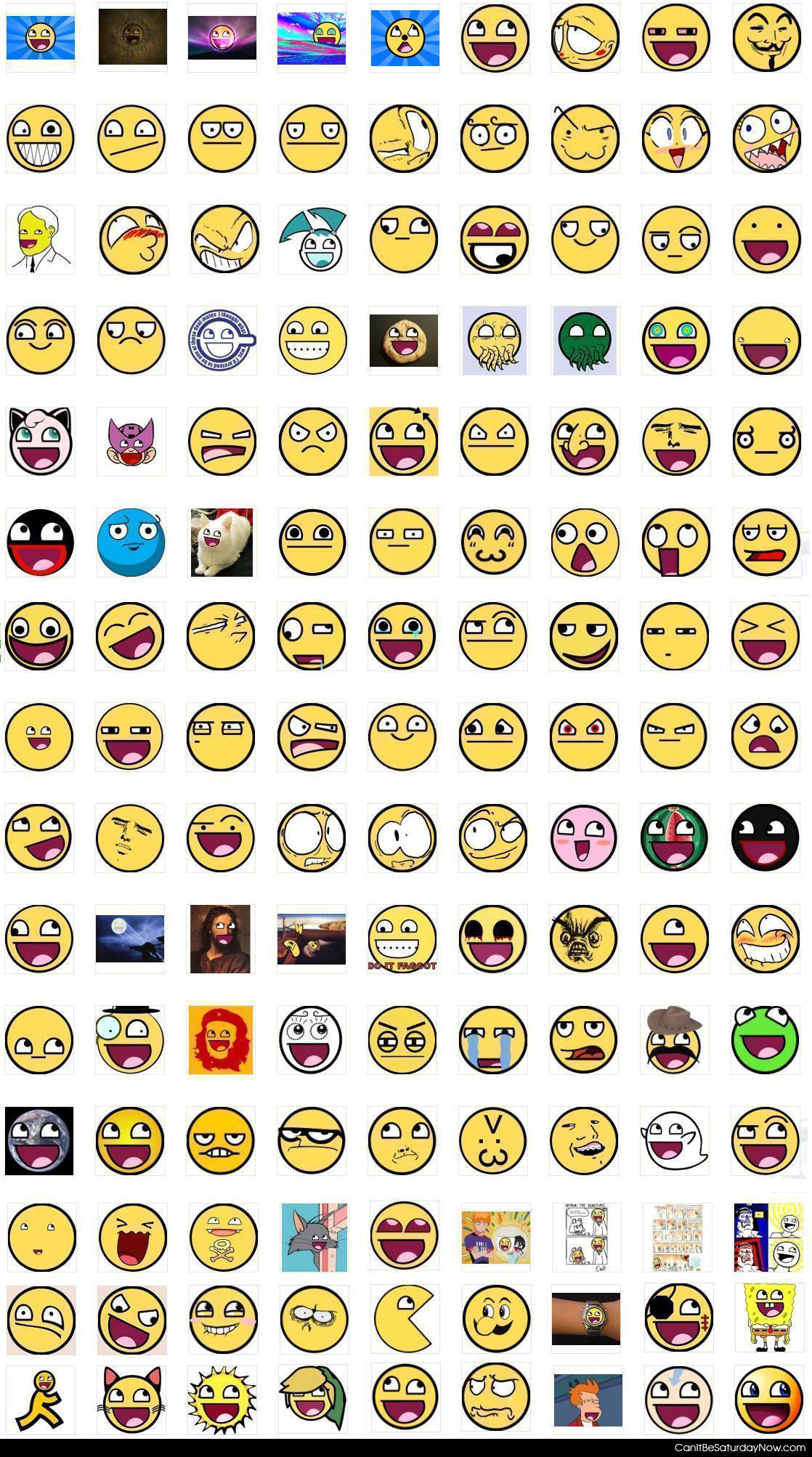 Can It Be Saturday Now .com ? - All the faces